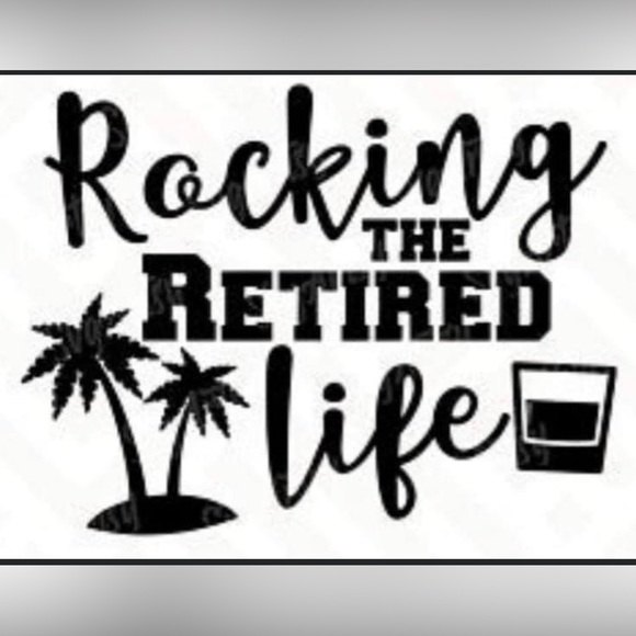 Accessories | Retirement Life Decal In Any Color | Poshmark